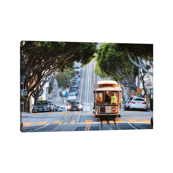 Latitude Run San Francisco Tram I by Matteo Colombo - Wrapped Canvas ...