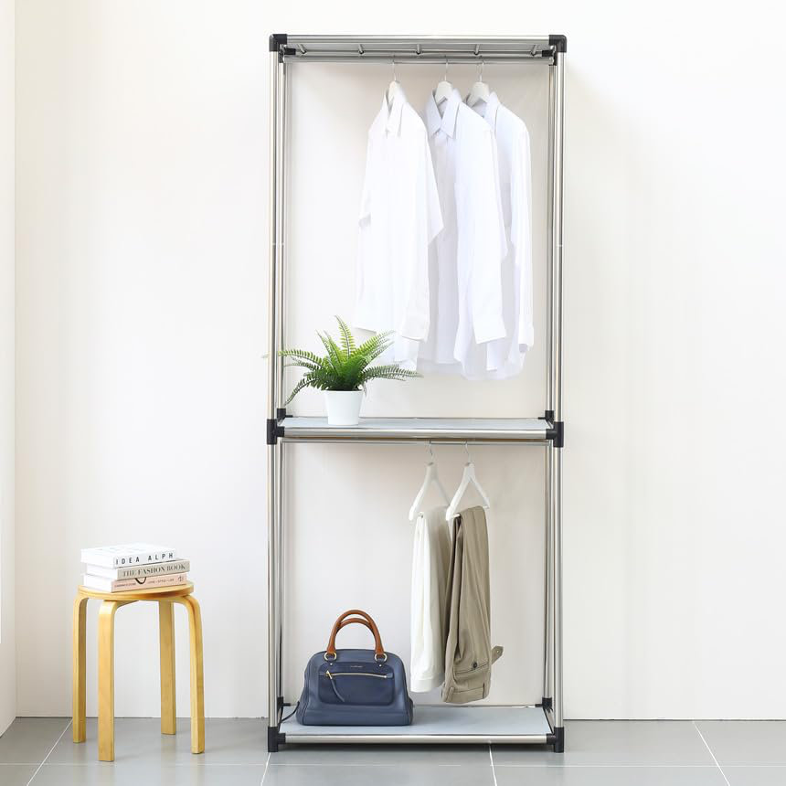 Rebrilliant Naziyah Metal Closet System | Wayfair