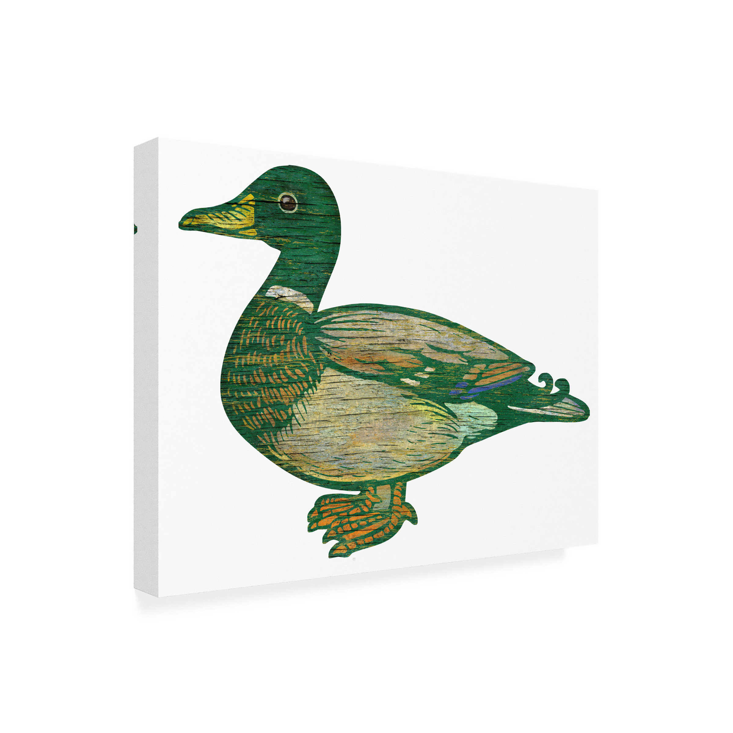 August Grove® Duck Cut Out by RetroPlanet Canvas Art | Wayfair