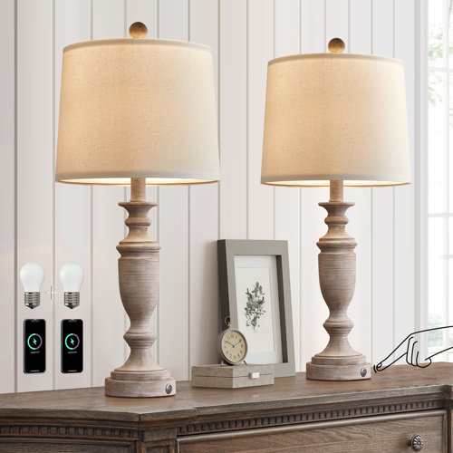 Country / Farmhouse Table Lamps You'll Love | Wayfair