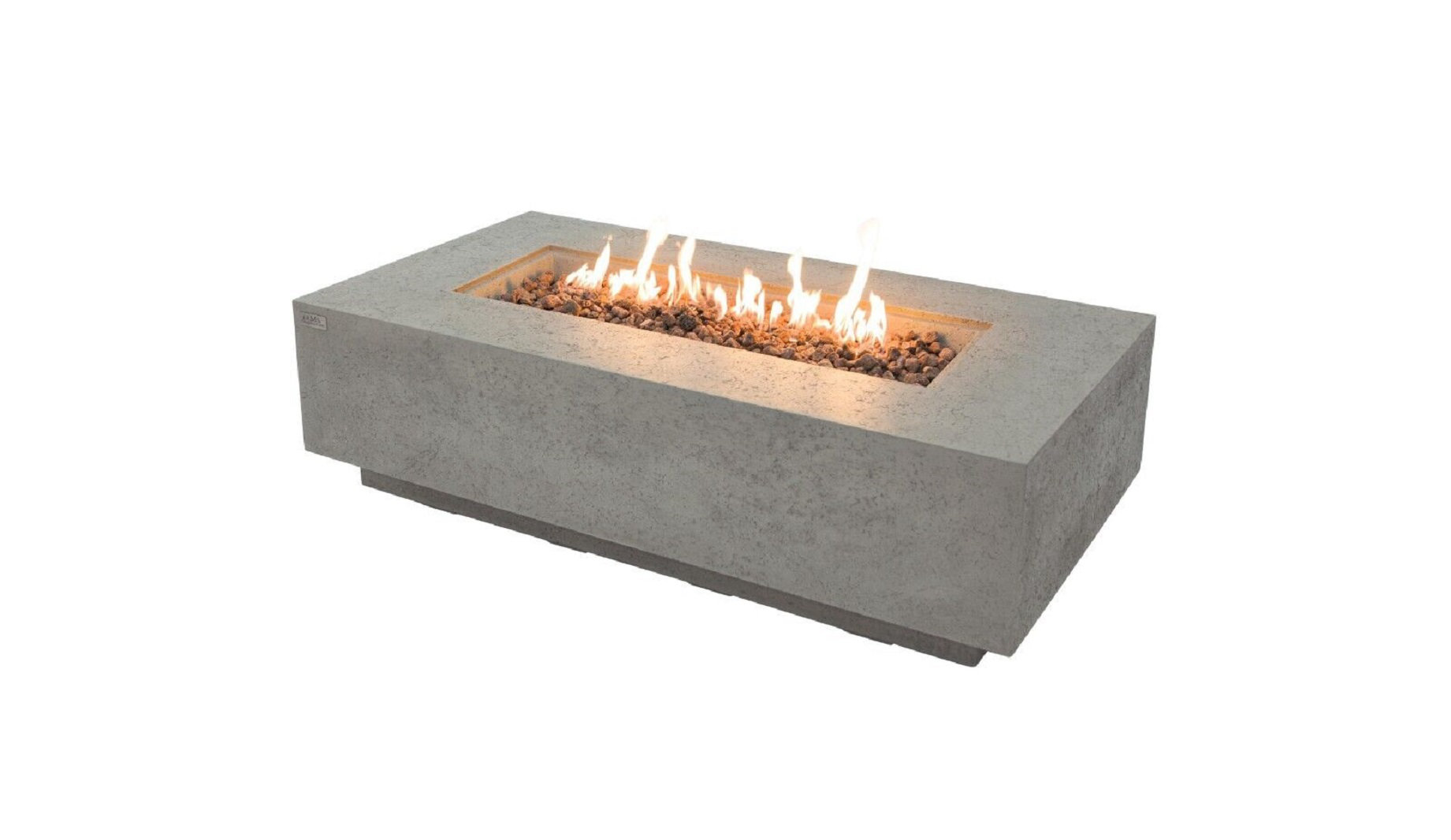 Brayden Studio Madison 17'' H x 60'' W Concrete Outdoor Gas Fire Pit Table - Wayfair Canada