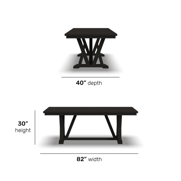 Flexsteel Lattice Rectangular Dining Table | Wayfair