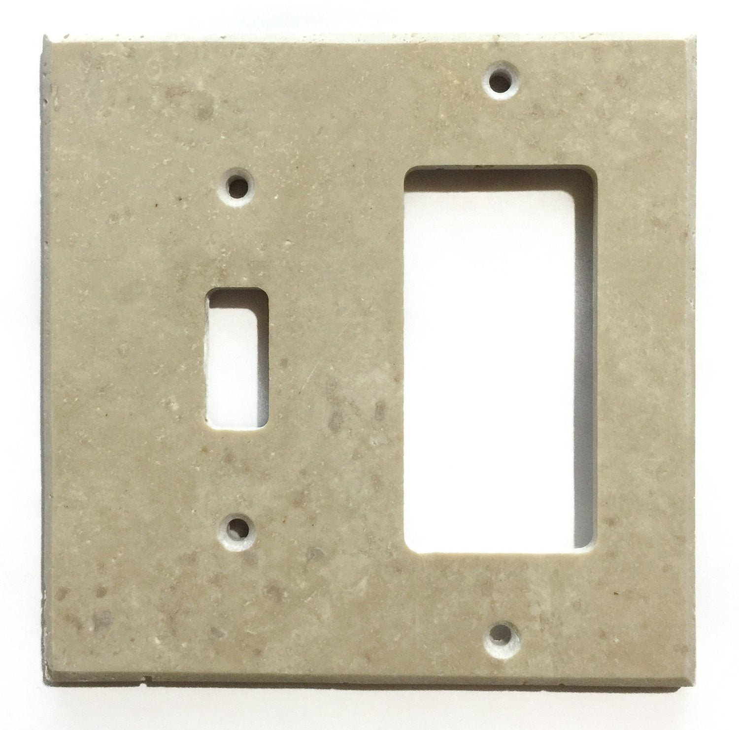 American Tile Depot Decorator / Rocker_Travertine Toggle Rocker Switch ...