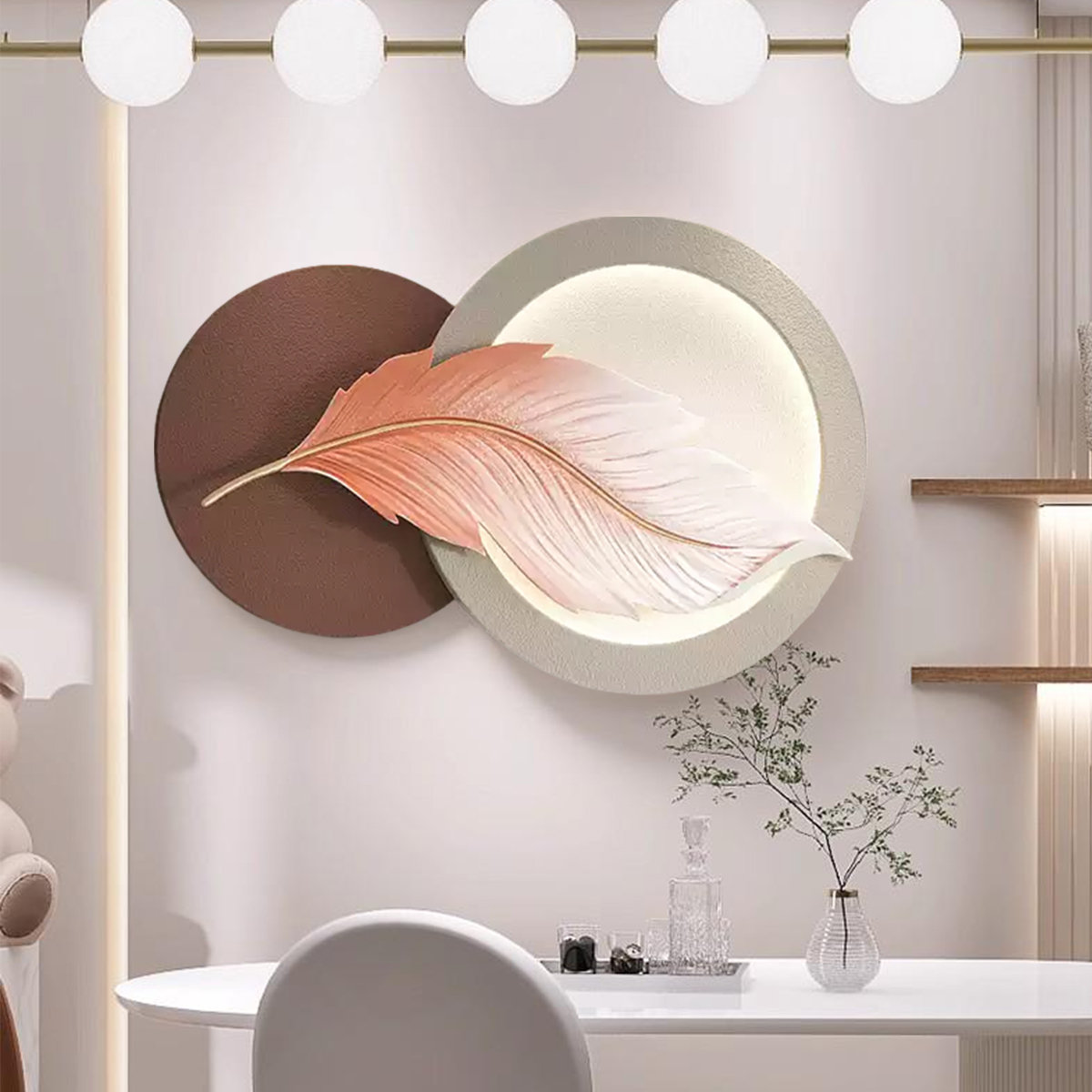 Refineroost Creative Cream Style Decorative Wall Mural - Wayfair Canada