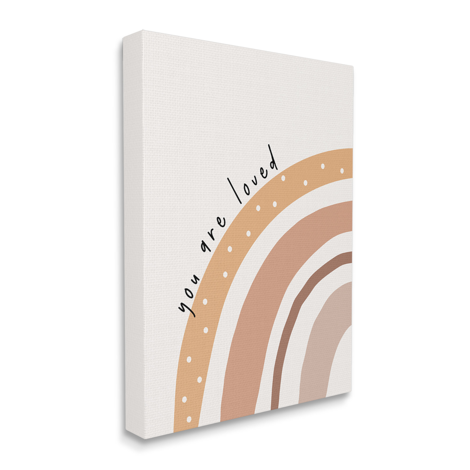 Isabelle & Max™ You Are Loved Rainbow Canvas Wall Art Design By LSR ...