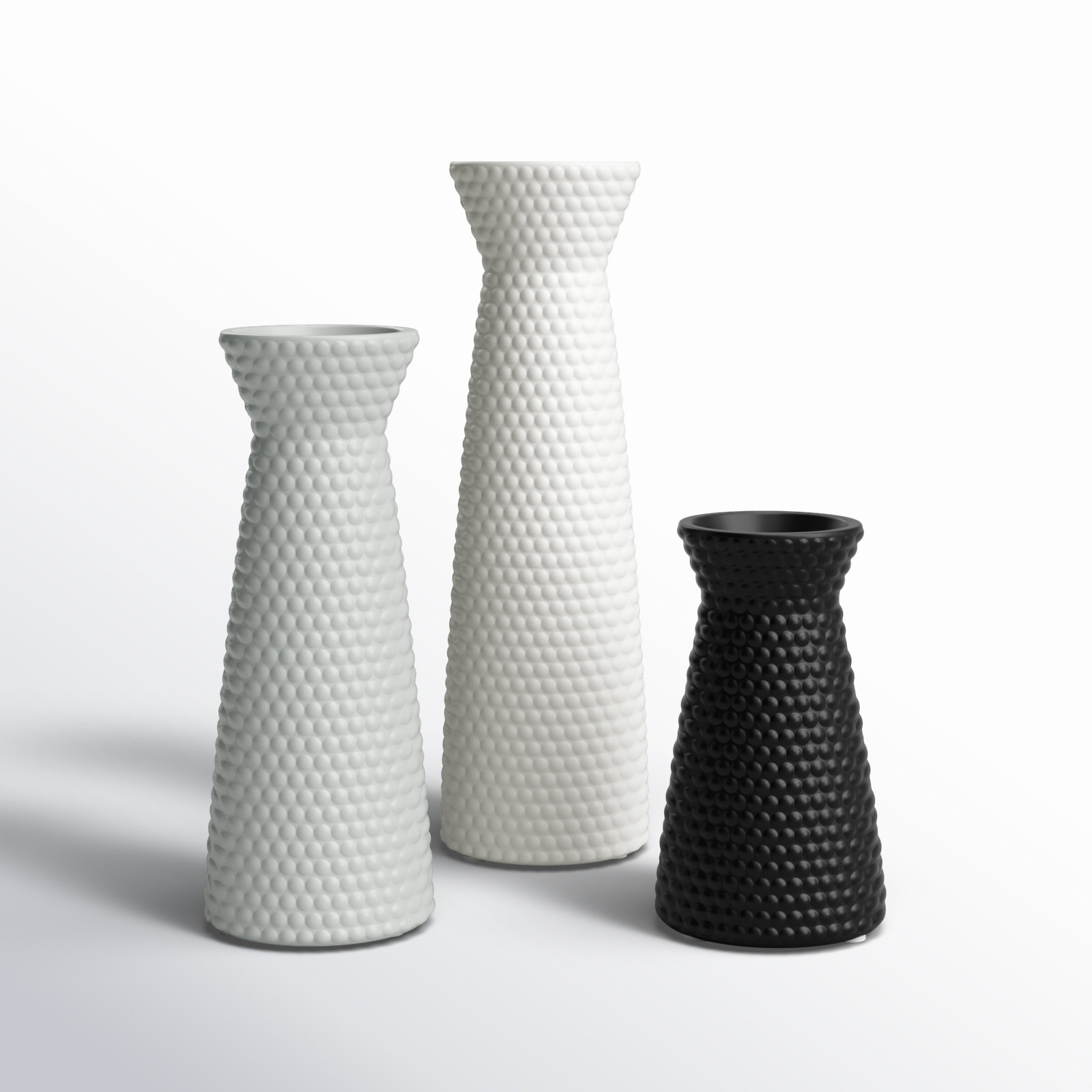 Joss & Main Luxor Ceramic Table Vase Set & Reviews | Wayfair
