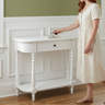 August Grove® Classic Narrow Entryway Console Table With Spindle Legs ...