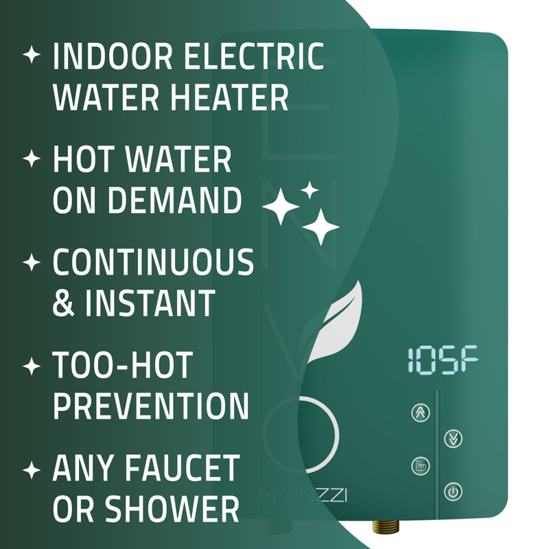 ANZZI Envo 240 Volt Electric Tankless Water Heater | Wayfair