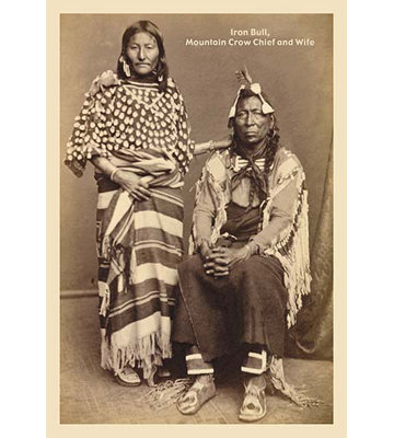 Buyenlarge Iron Bull, Mountain Crow Chief, and Wife Photographic Print ...