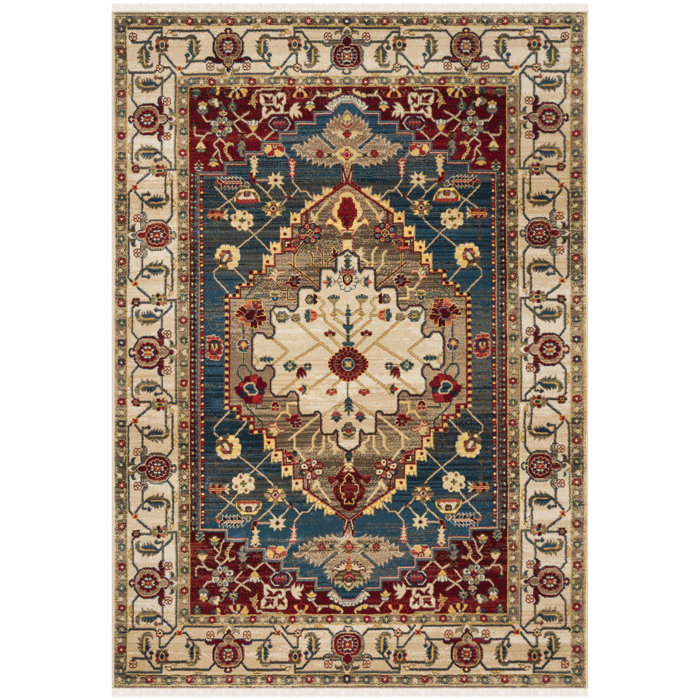 World Menagerie Bisen Performance Oriental Rug & Reviews | Wayfair
