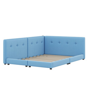 Cosmic Upholstered Platform Bed with USB Ports | Wayfair