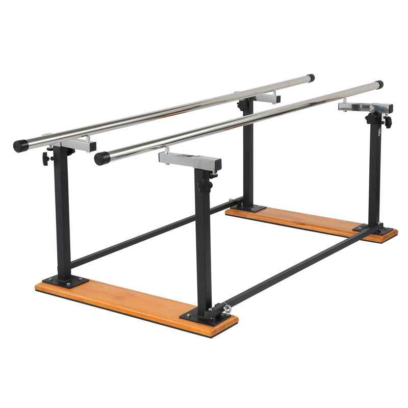 Viva Comfort Heavy-Duty Steel Foldable Physical Therapy Parallel Bars ...