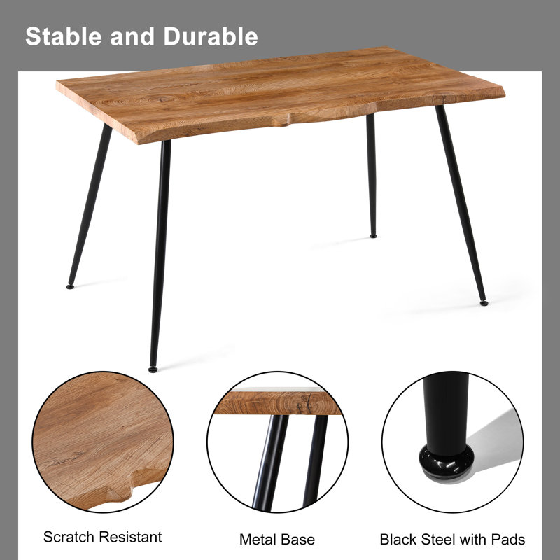 NORDICANA Dining Table | Wayfair