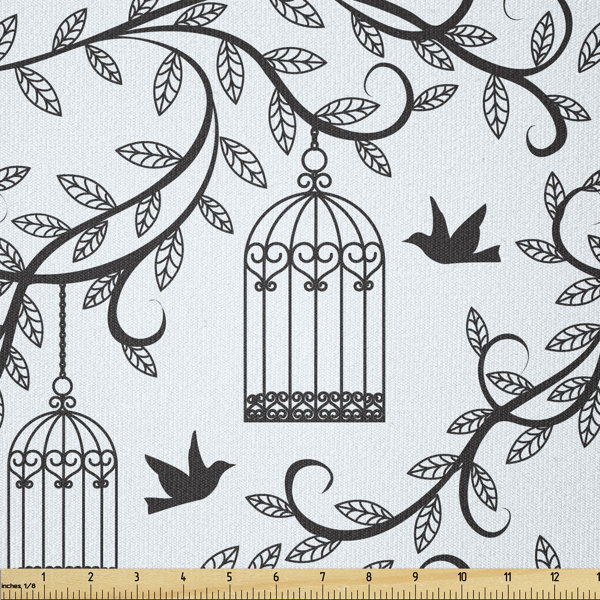 East Urban Home Cotterell Ornate Cages Branch of Trees and Animals ...