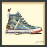 Latitude Run® 'High Top Sneaker' Graphic Art Print | Wayfair