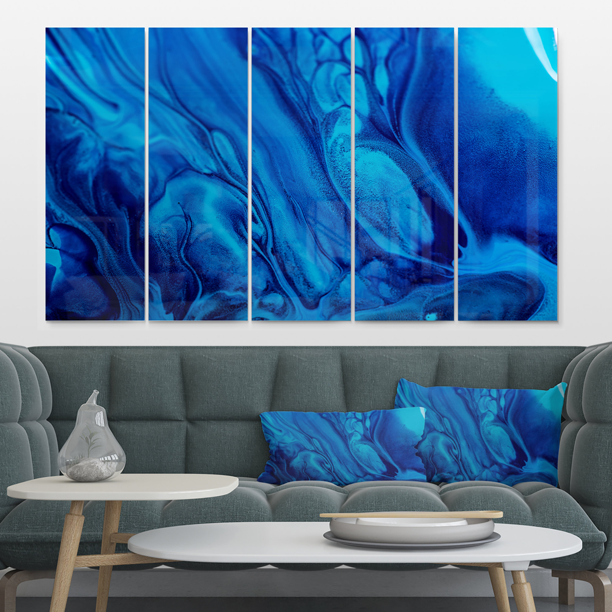 East Urban Home Beautiful Colours Of Earth - Multipanel Landscape ...