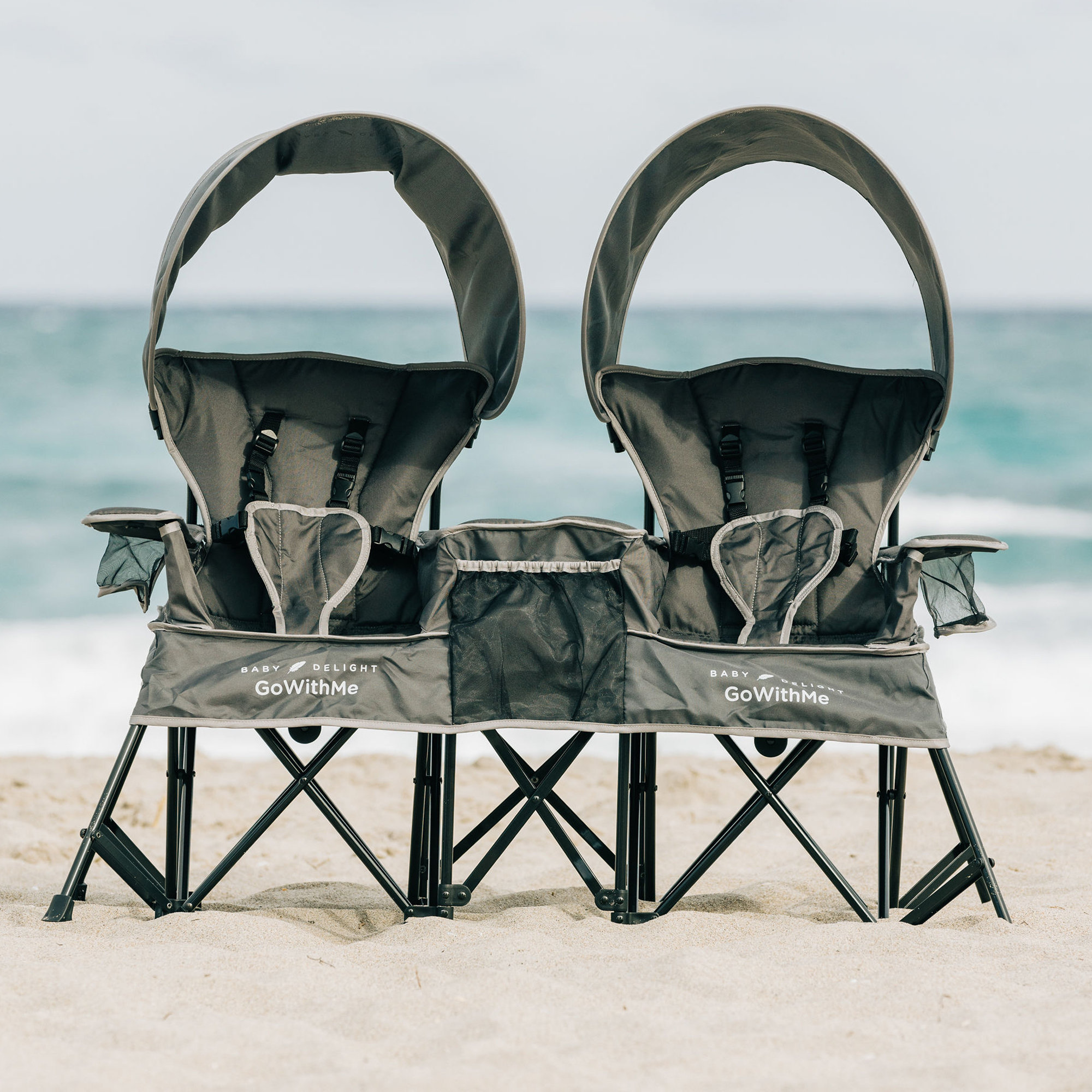 Baby Delight Go With Me Duo 2 Chairs with Cup Holder and Storage ...