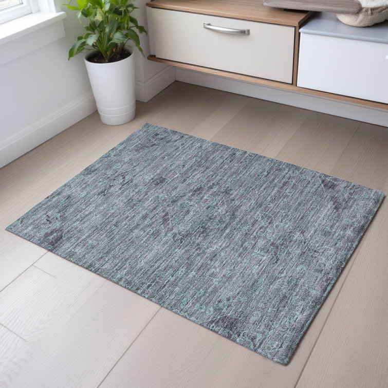 East Urban Home Premium Machine Washable Bovell AMF1111 Global Rug ...