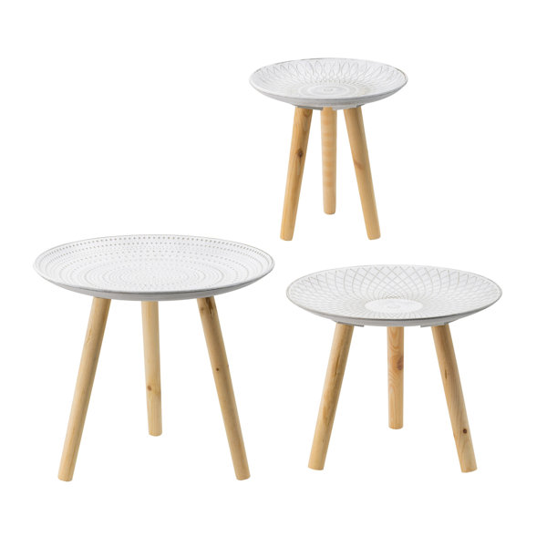 George Oliver Isher 3 Legs End Table Set - Wayfair Canada