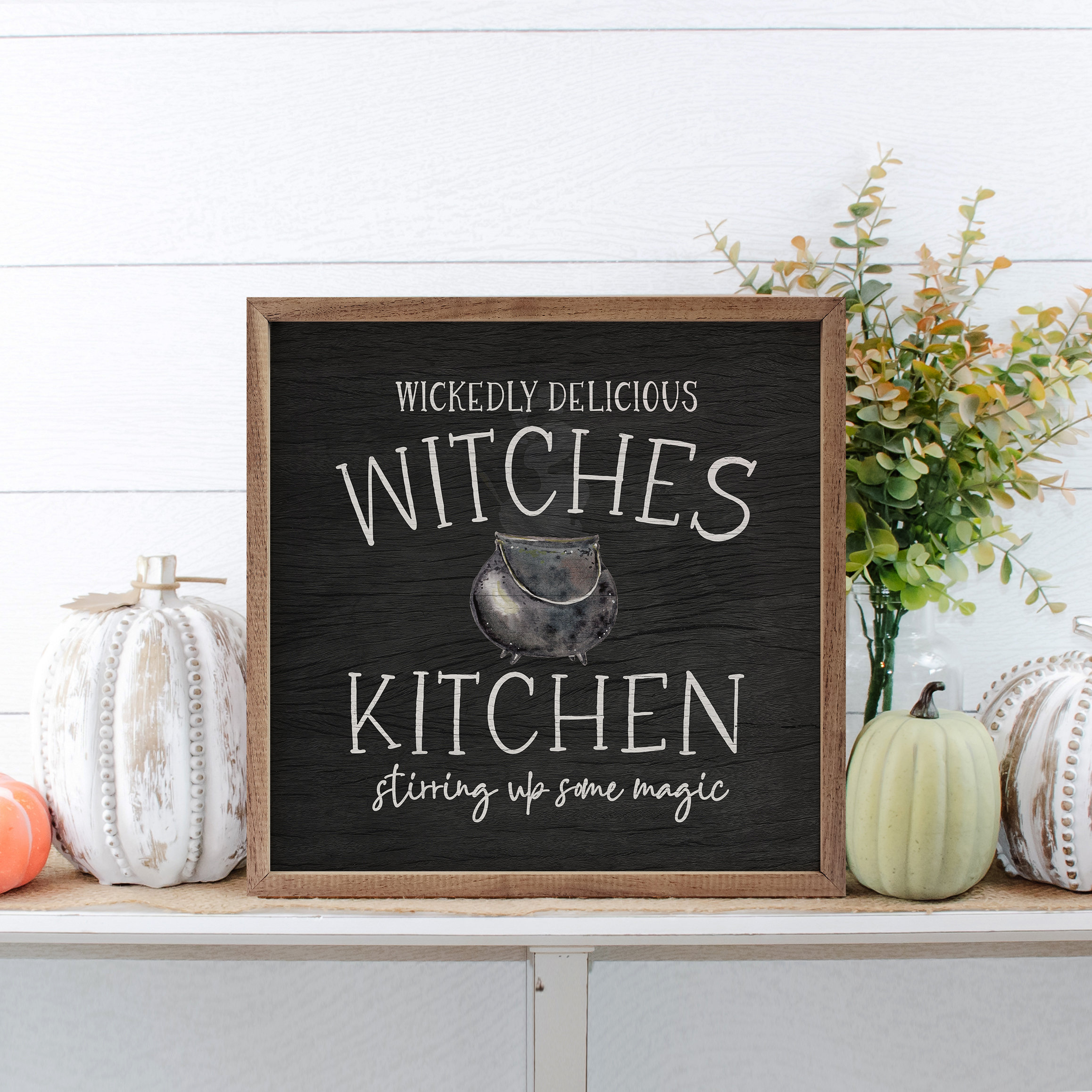 The Holiday Aisle® Witches Kitchen Kettle Black - Wayfair Canada