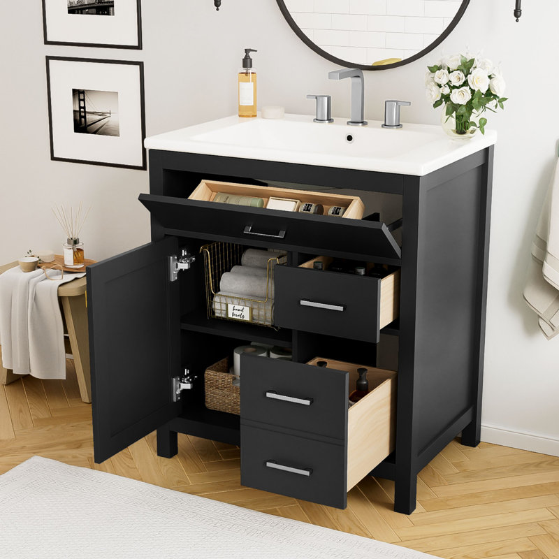 Lark Manor™ Modern Bathroom Vanity Sets | Wayfair
