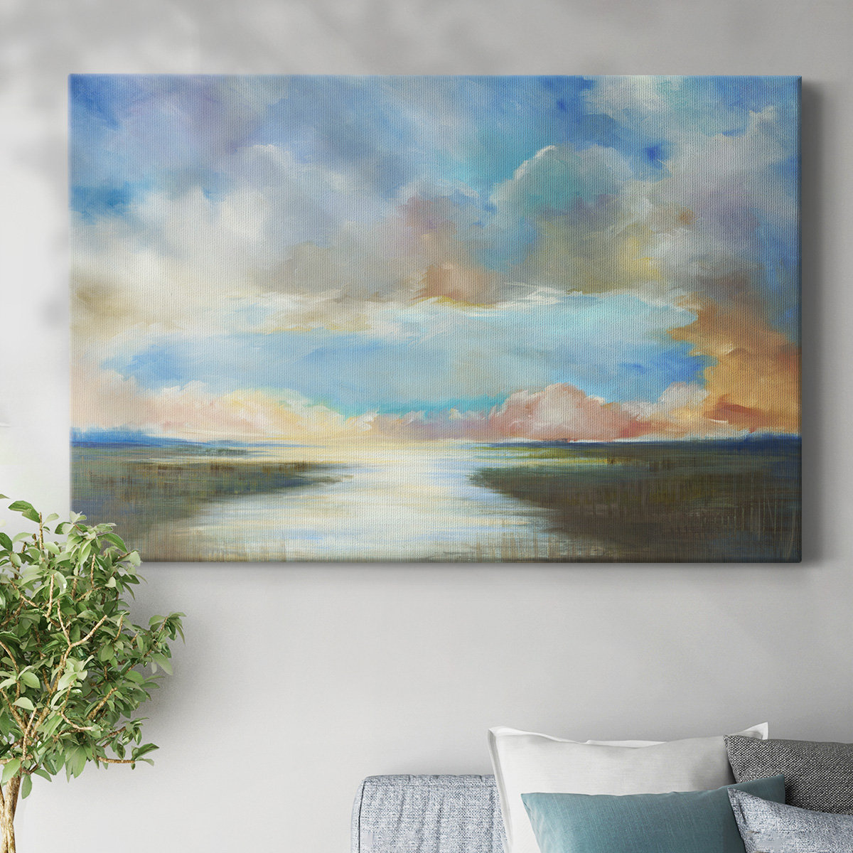 Lark Manor™ Dawn Breaks-Gallery Wrapped Canvas | Wayfair