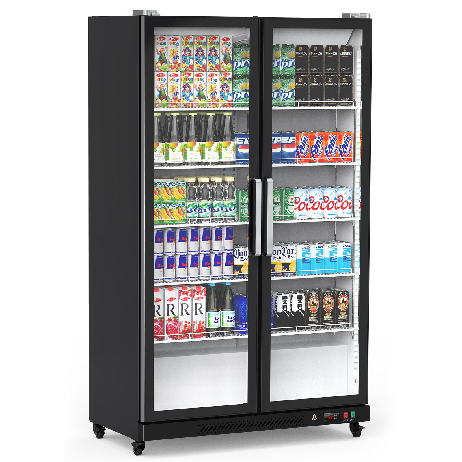 Babevy 24.8 Cubic Feet Merchandising Freezer - 44.09'' | Wayfair