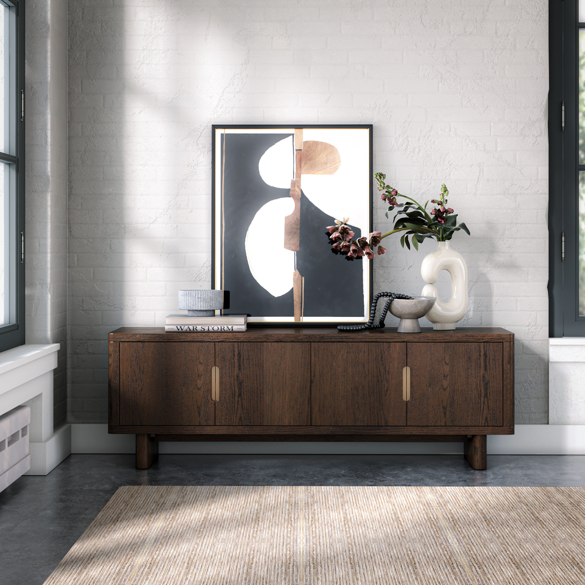 Latitude Run® 61 Inch Tv Media Stand | Wayfair