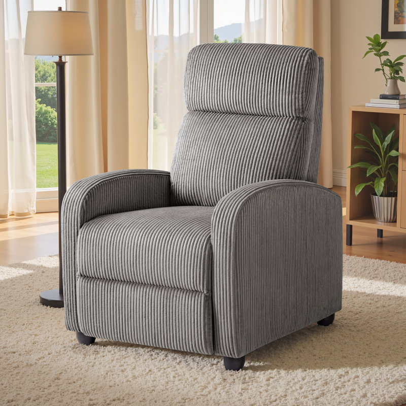 Ebern Designs Modern Super Soft Manually Adjustable Recliner(Set of 2 ...