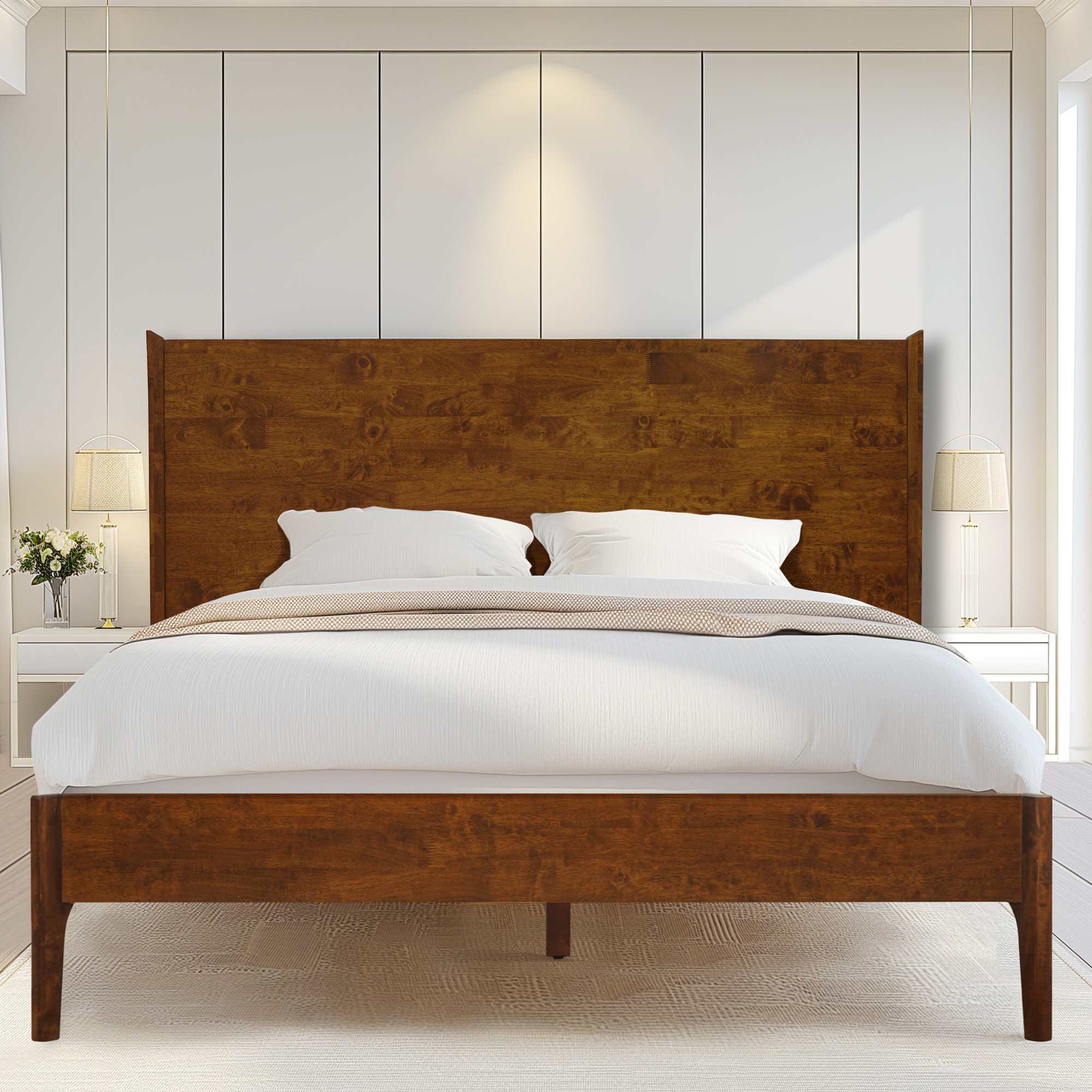 what is a solid bed frame