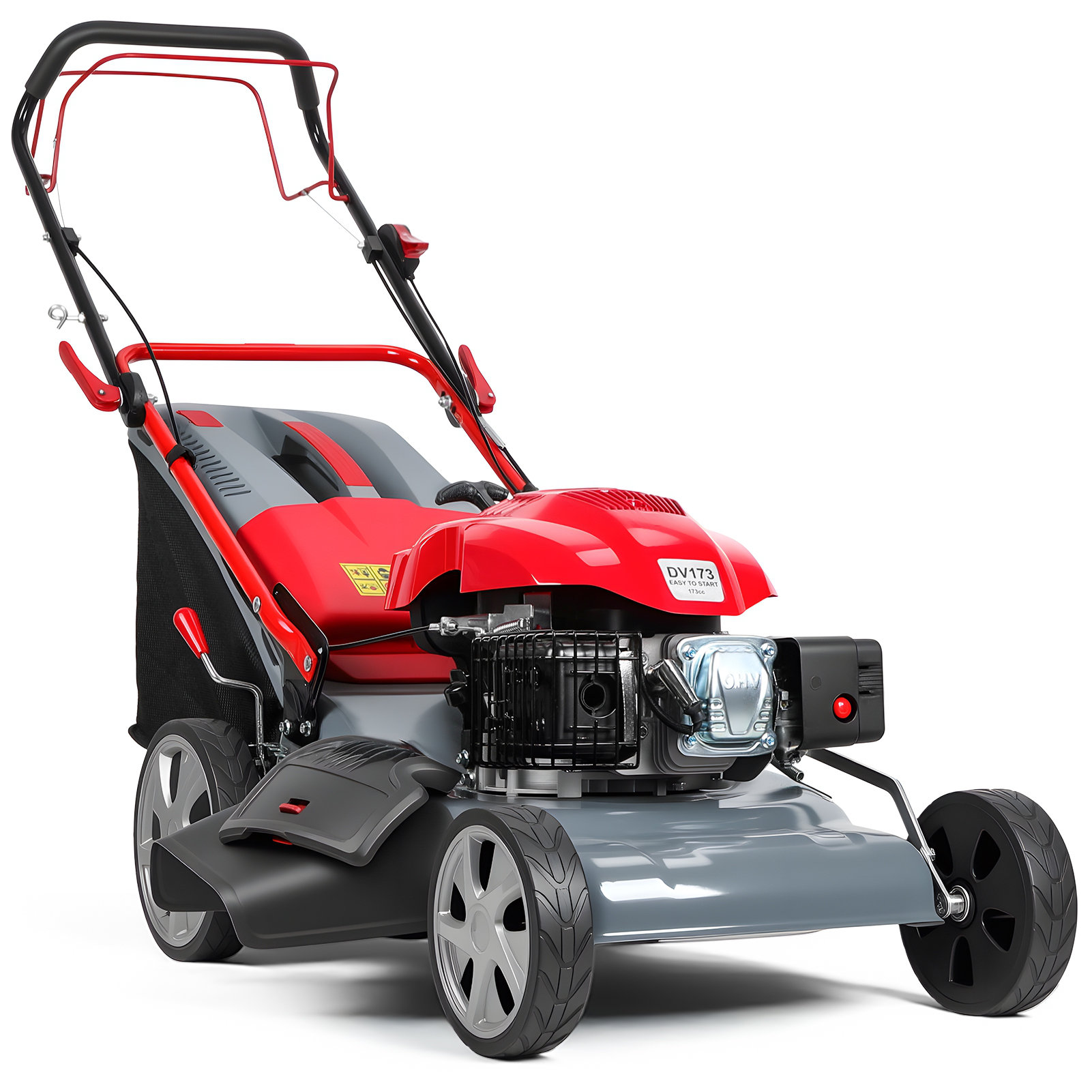 Latitude Run® 20-Inch Self-Propelled Lawn Mower, 173cc Gas Engine Lawn ...