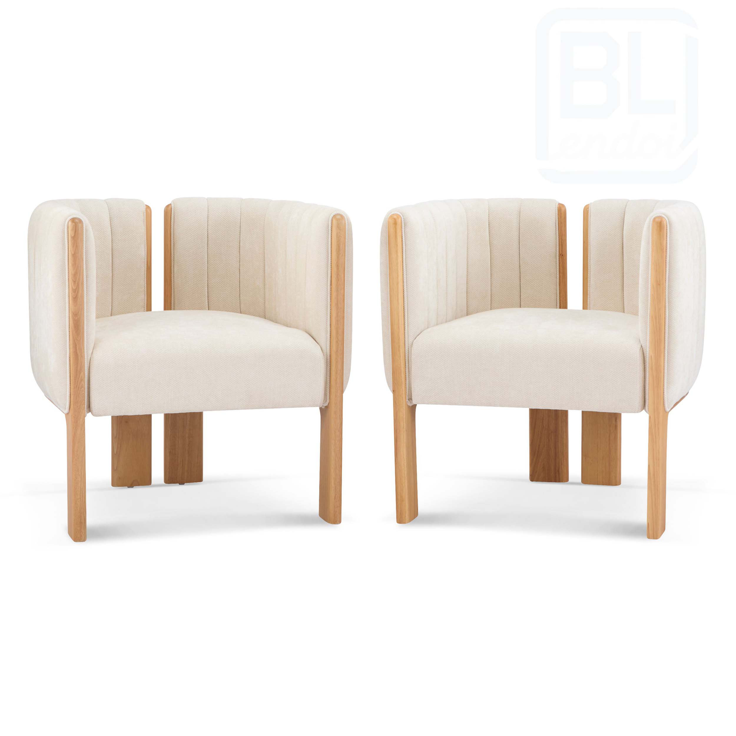 Hokku Designs Dining Chairs Set of 2, Modern Stylish Seating with ...