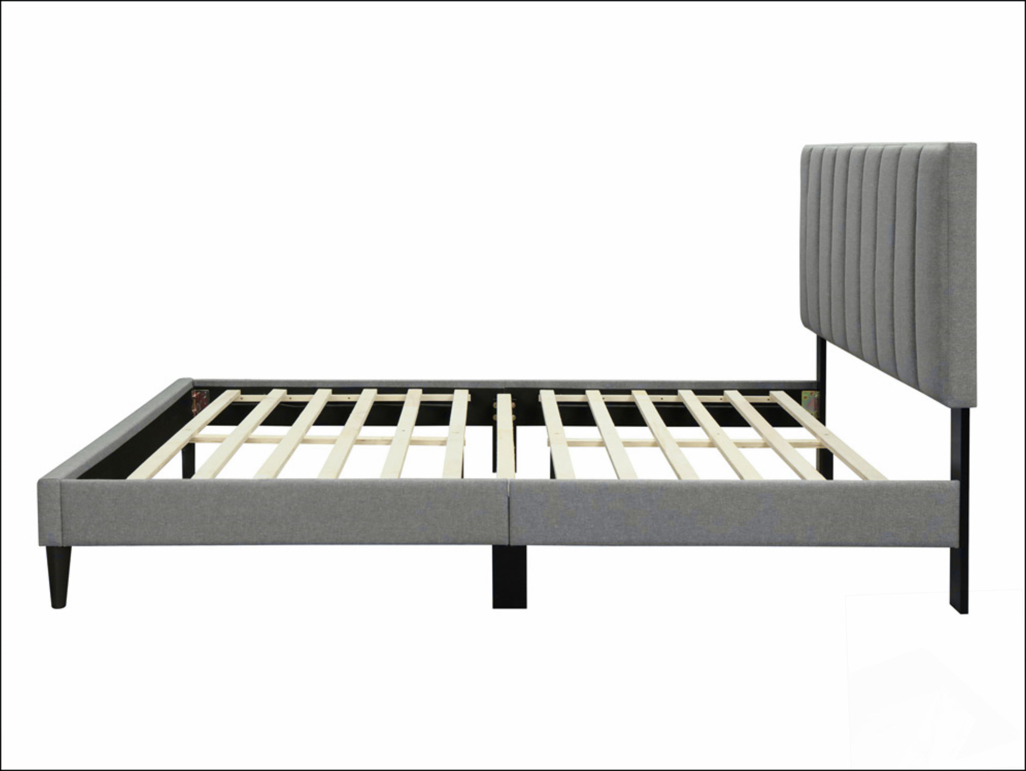 Latitude Run® King Sized Channel Bed Sturdy and durable, modern and ...