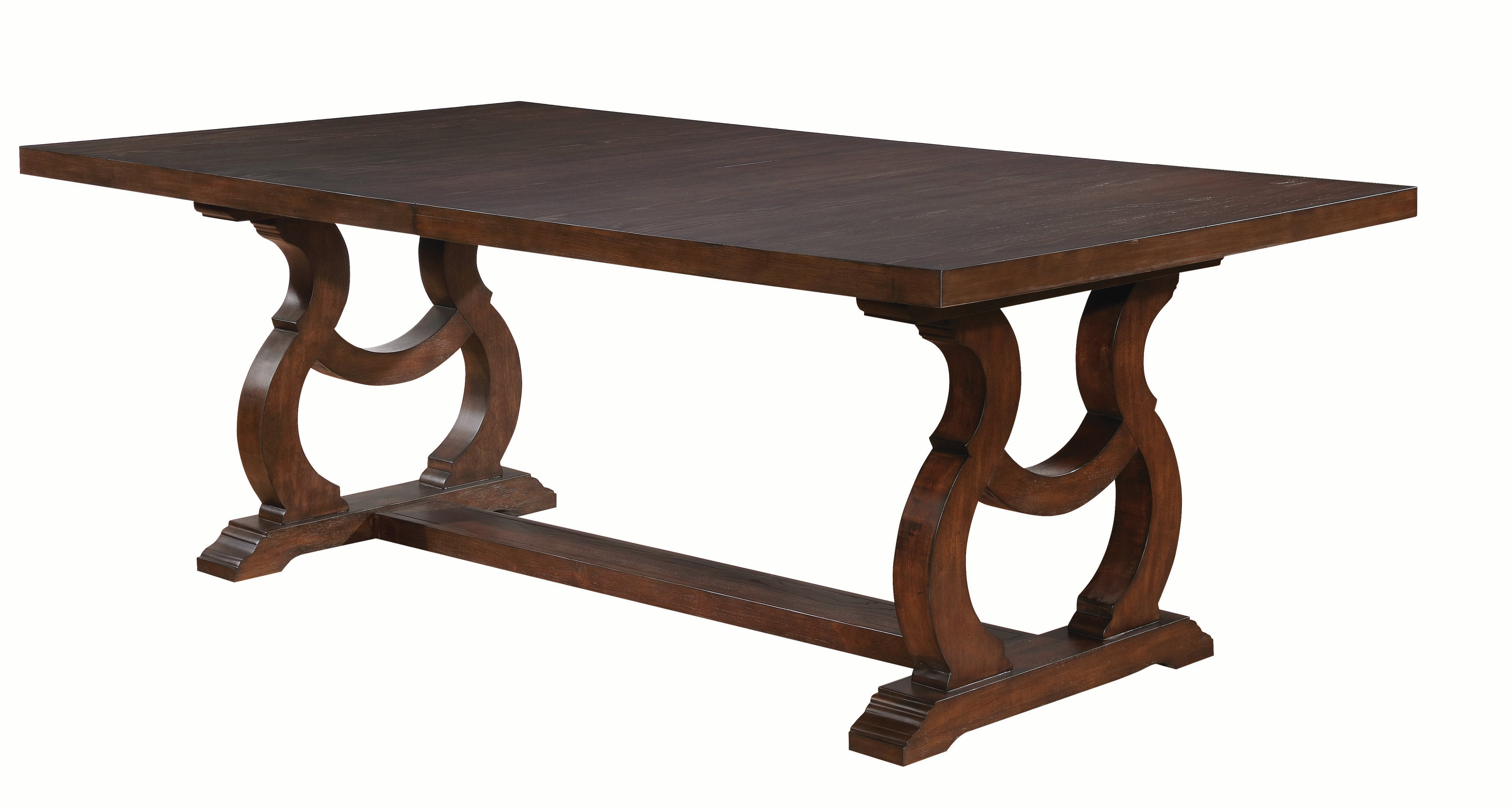 Laurel Foundry Modern Farmhouse® Keeter Extendable Trestle Dining Table ...