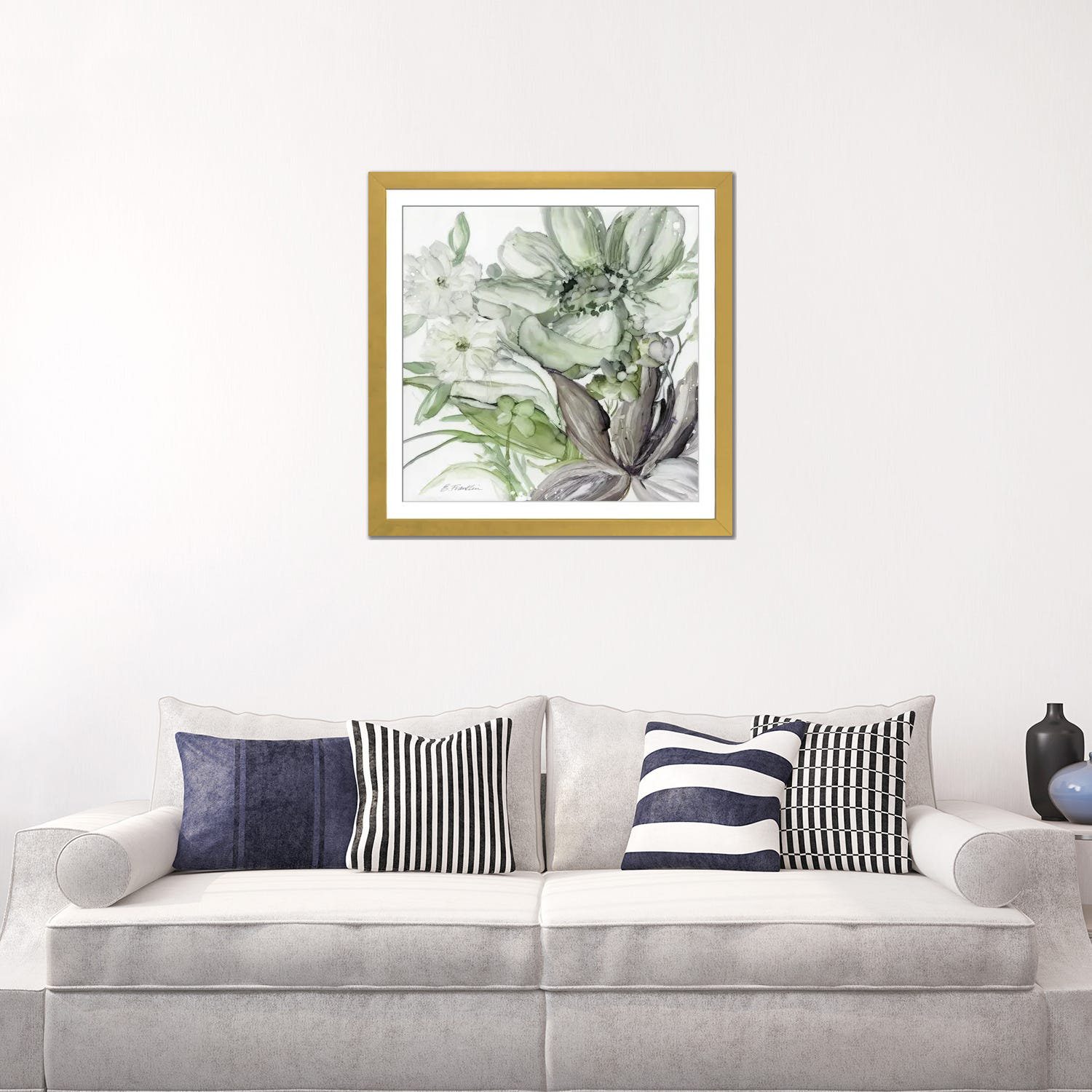 Lark Manor™ Seaglass Garden II - Green | Wayfair