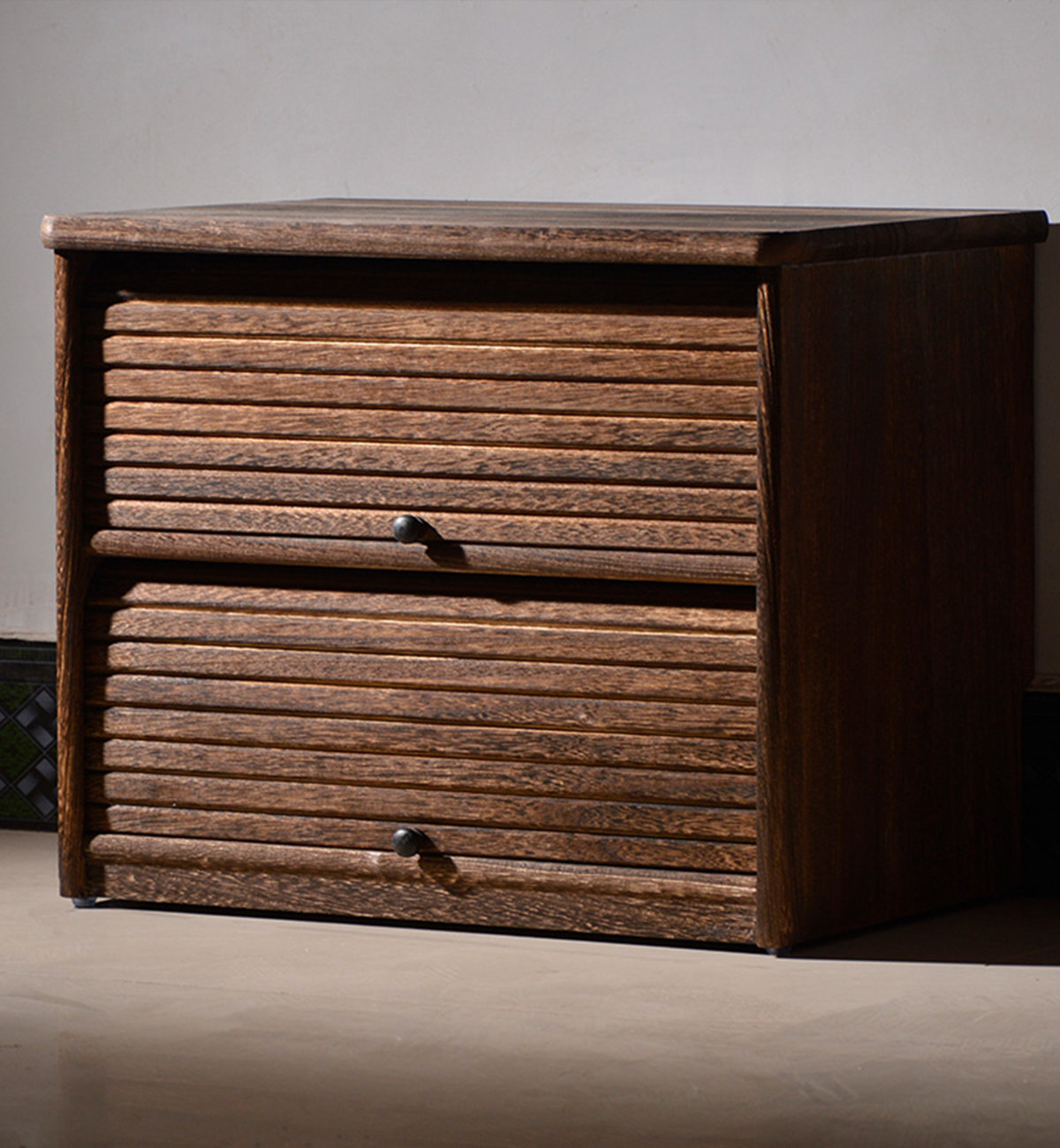 Loon Peak® Solid Wood Slatted Shoe Storage Bench | Wayfair