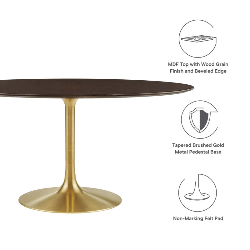 Modway Lippa Dining Table by Modway & Reviews | Wayfair
