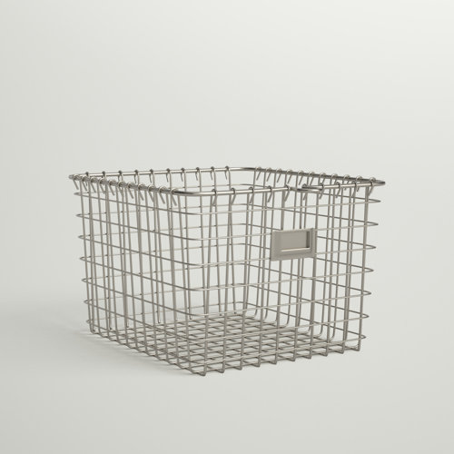 Dotted Line™ Albie Metal/Wire Basket & Reviews | Wayfair