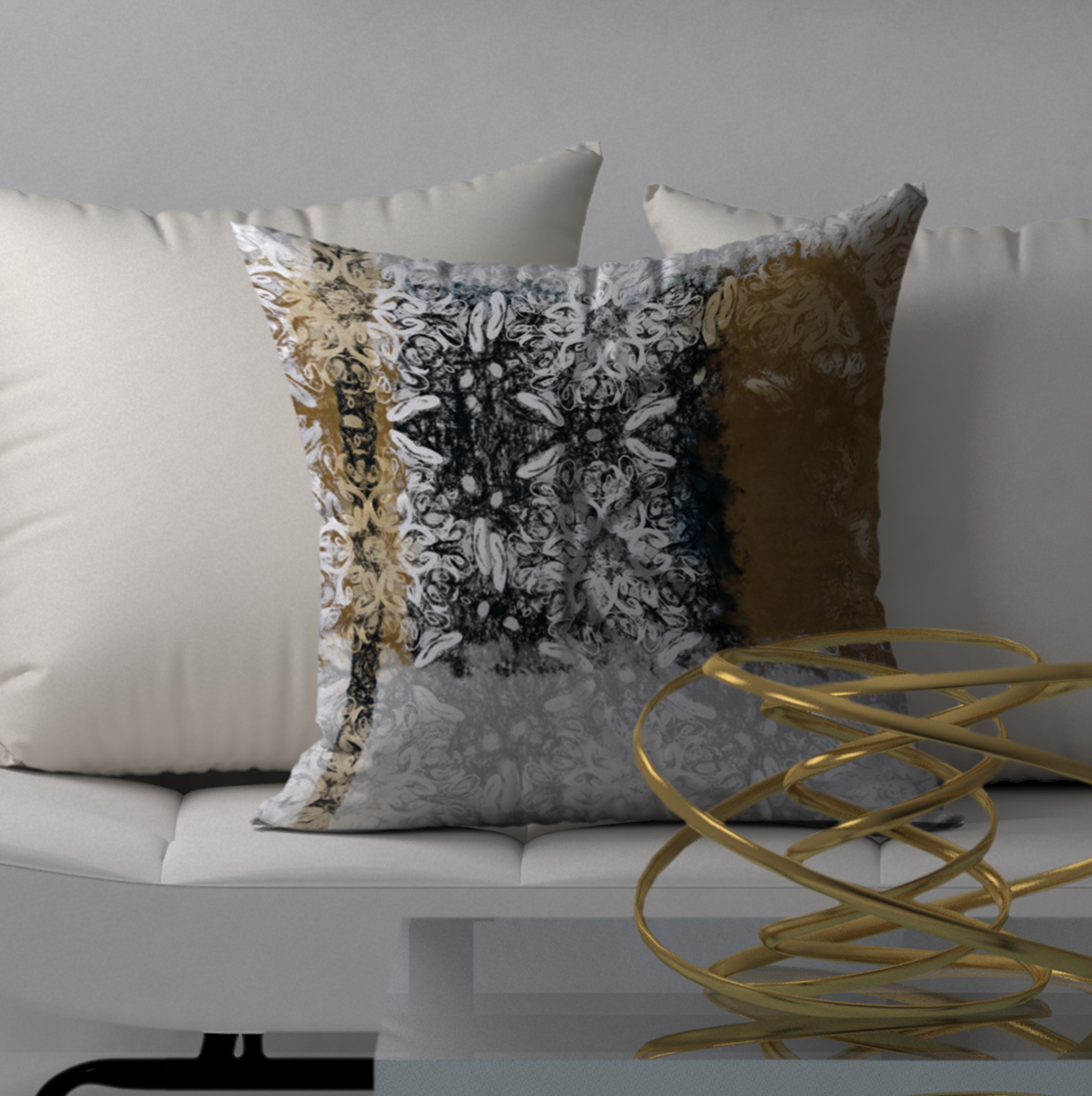 LeRoi Products Slick Beats Square Pillow Cover & Insert | Wayfair