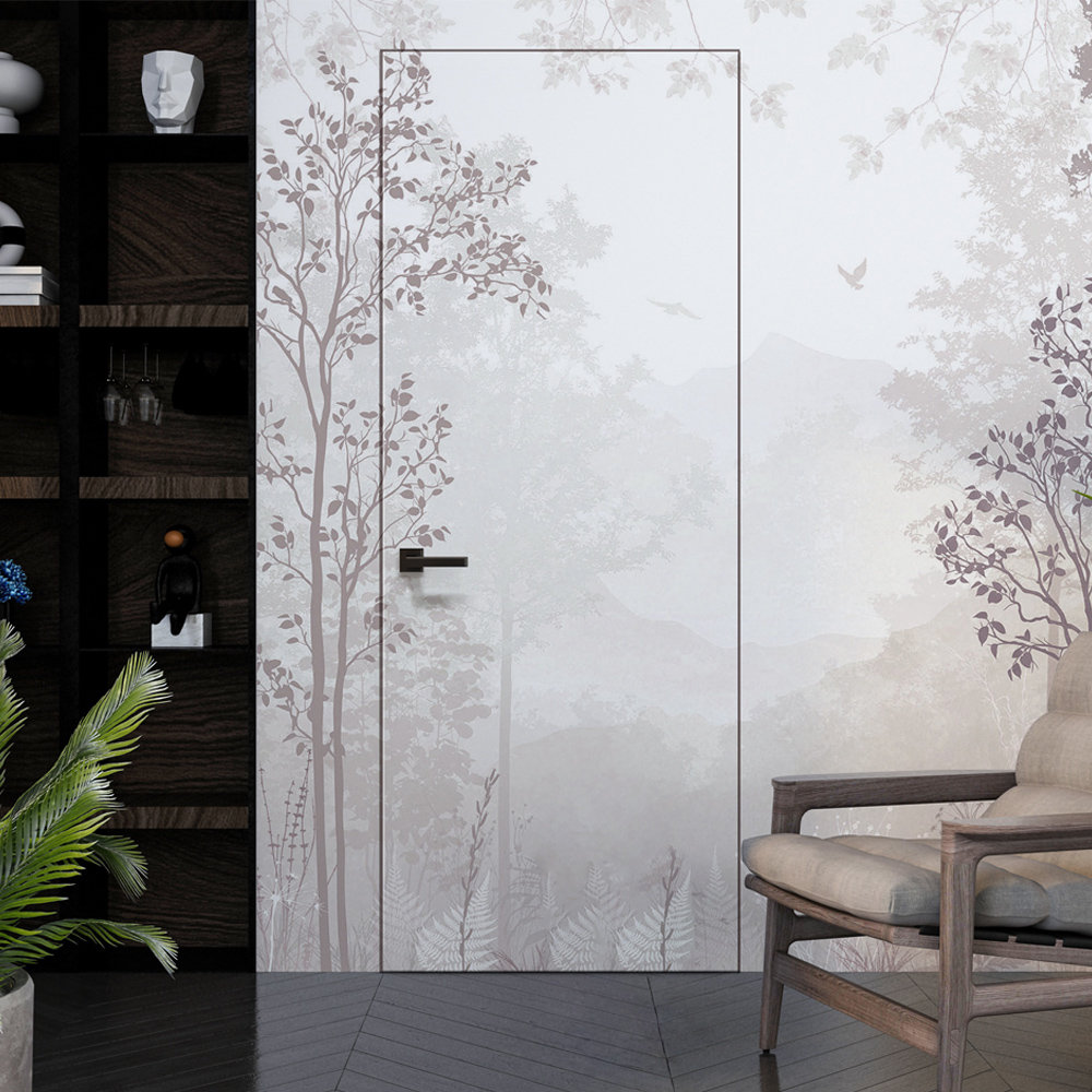 Belldinni Invisible Frameless Door Manufactured Wood Solid Core Regular ...