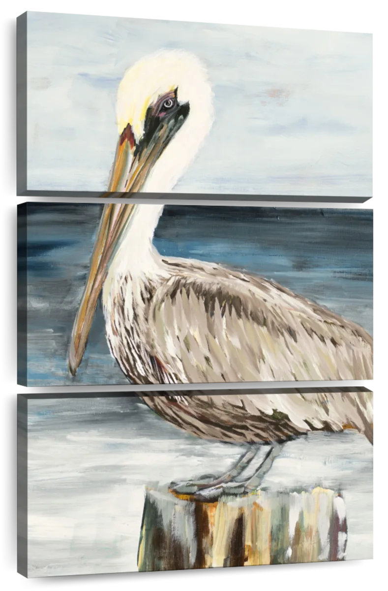Ebern Designs Brampt Muted Perched Pelican | Wayfair