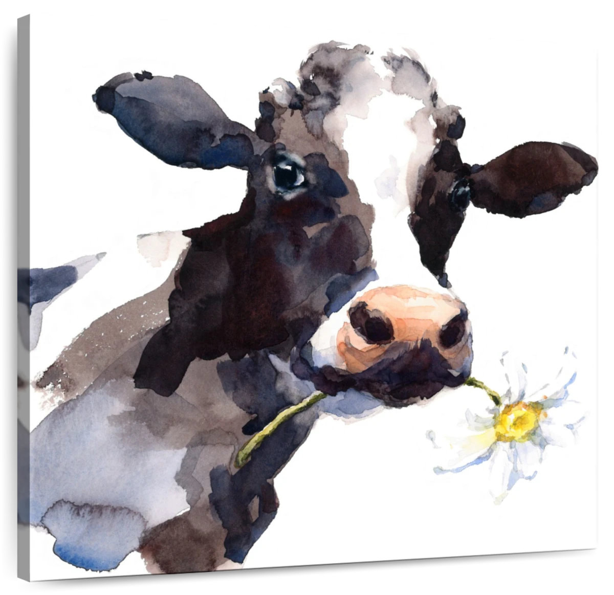 Ebern Designs Brampt Daisy Cow | Wayfair