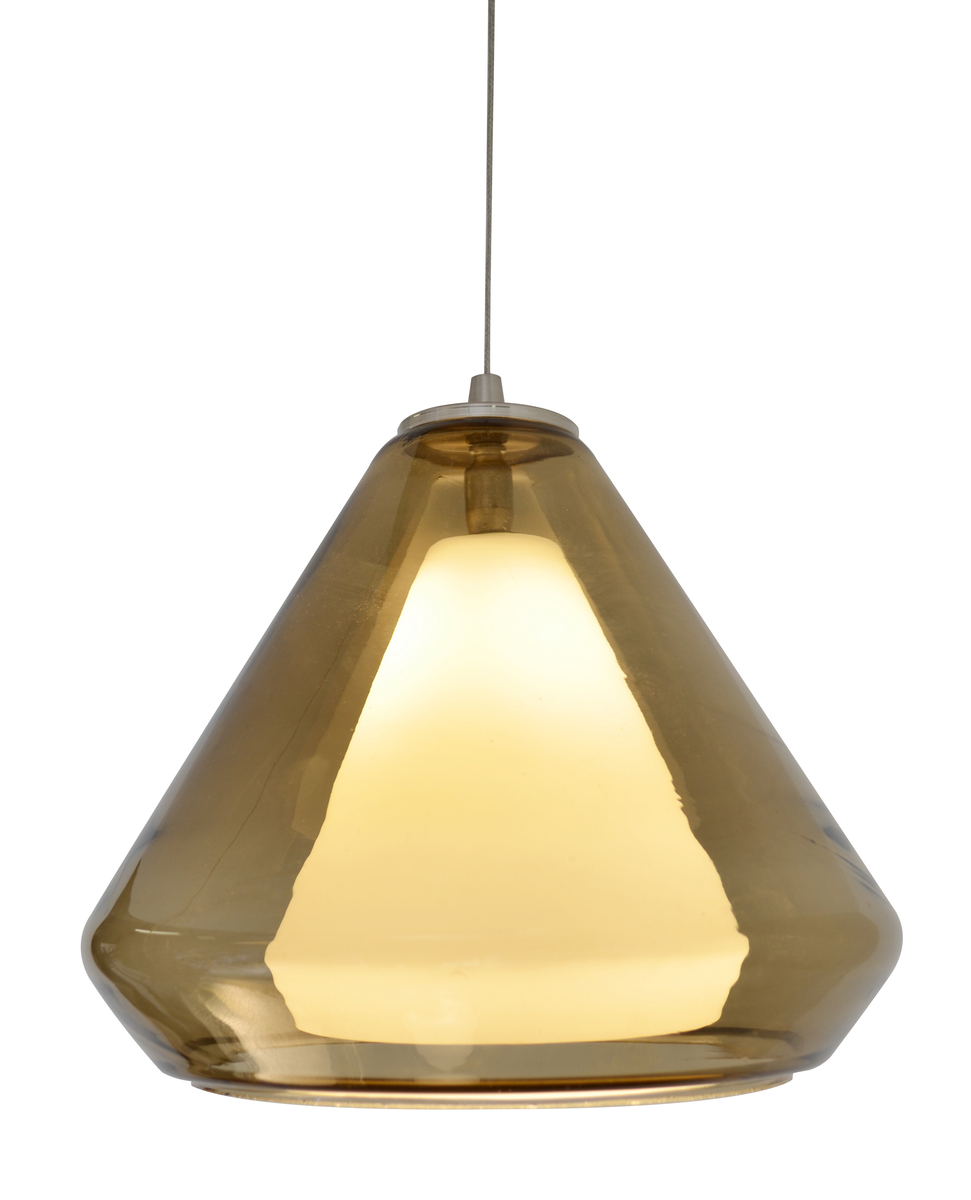 Rosecliff Heights Pinckard 1 - Light Single Bell LED Pendant | Wayfair