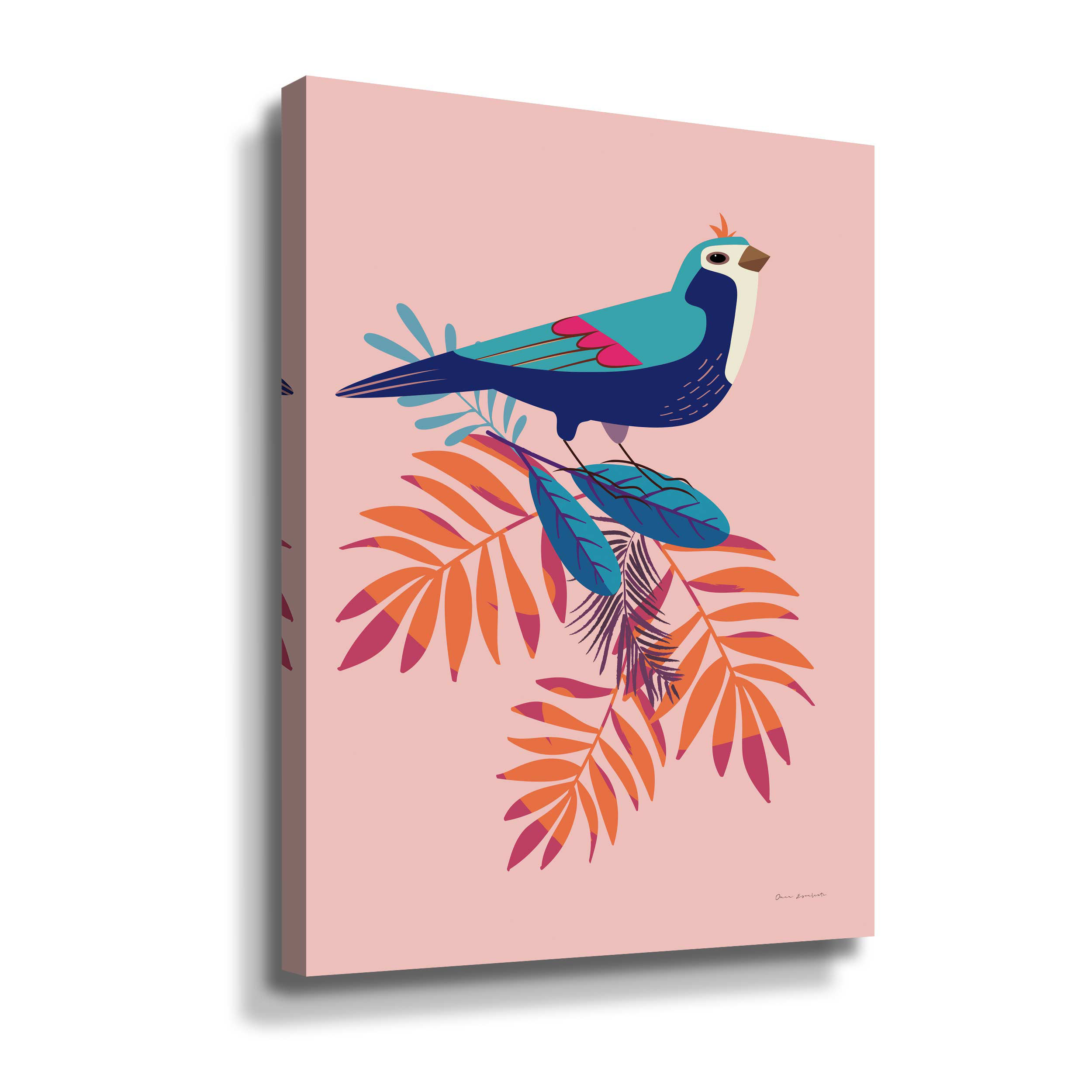 Bay Isle Home™ Exotic Birds III - Graphic Art Print | Wayfair