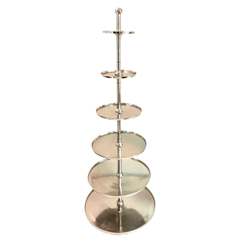Godinger Silver Art Co Morgan Round 6 Tiered Display | Wayfair