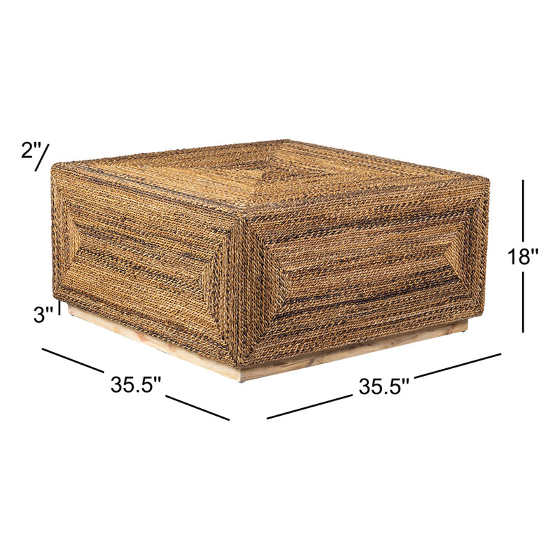 Bayou Breeze Bucci Block Coffee Table & Reviews | Wayfair