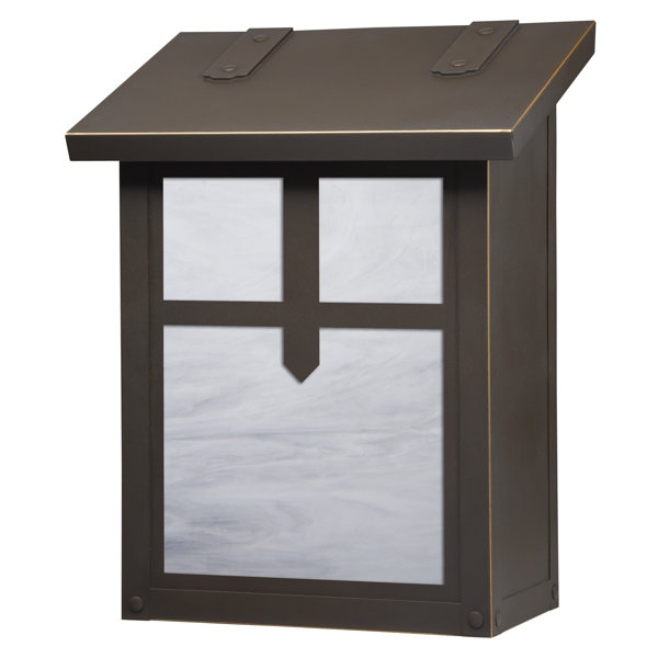 America's Finest Lighting Company Arrow Wall Mounted Mailbox | Wayfair