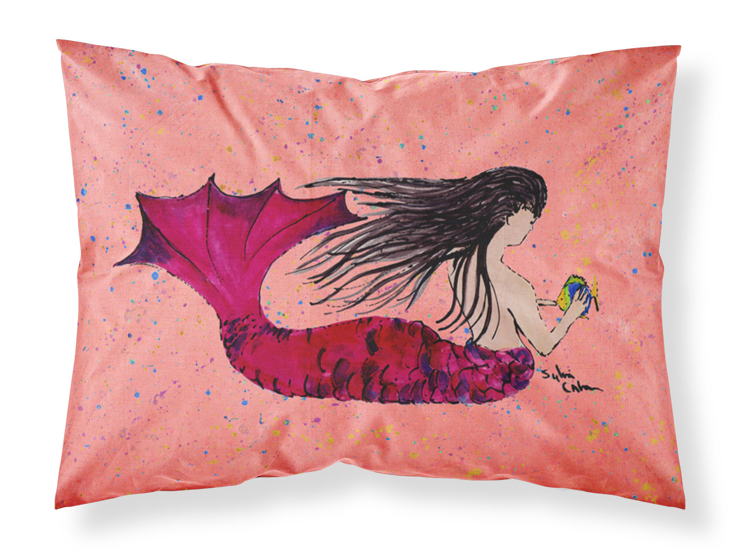 Caroline's Treasures Mermaid Pillowcase | Wayfair