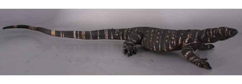 Dakota Fields Cliffard Lace Monitor Life Size Statue | Wayfair