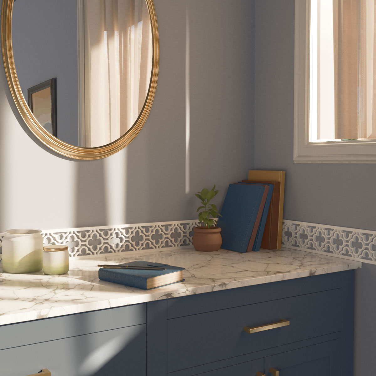 Ekena Millwork Chicago Fretwork Moulding | Wayfair